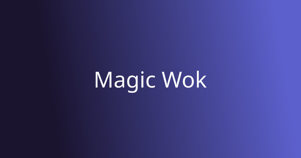 Best Chinese in Dahlonega, GA | Magic Wok | Order Online